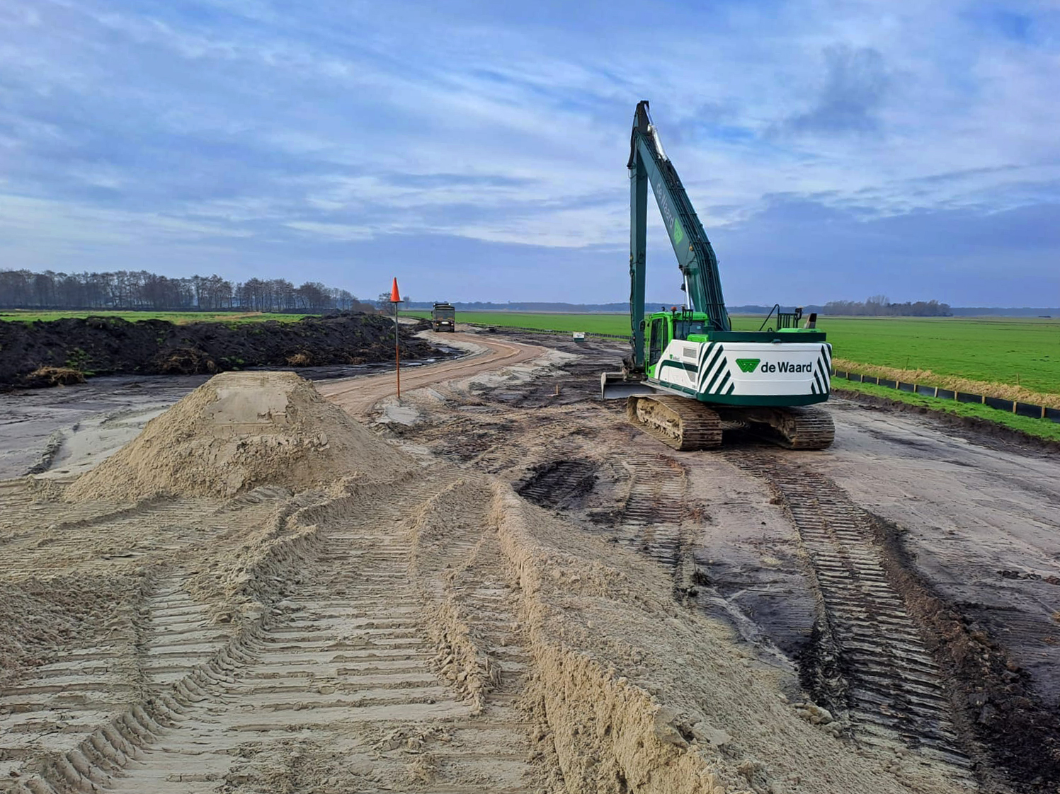Voortgang herinrichting Boonspolder en Spijkerboor - Hunze - provincie ...